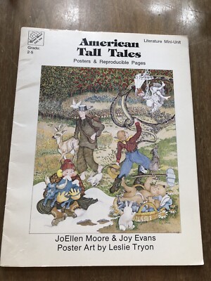 EVAN-MOOR LITERATURE MINI UNIT AMERICAN TALL TALES 1987 Pb | eBay