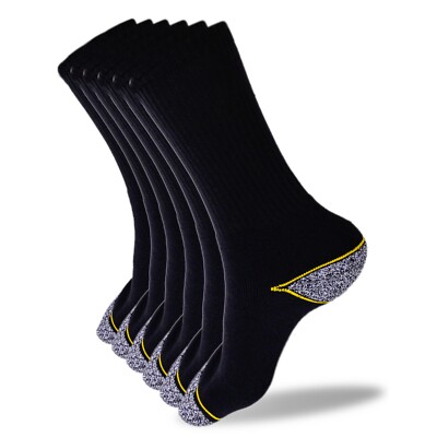Breathable Anti Sweat Cotton Work Socks Men Casual Unisex Red, Yellow ...