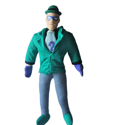 Batman The Riddler DC Comics 14" Soft Plush Toy Plastic Head Vintage | eBay