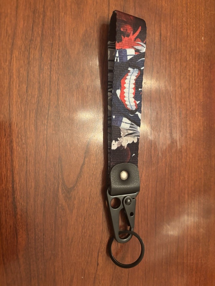 Judoduck- Motorcycle- Keychain- Tokyo Ghoul-Ken Kaneki 🫣👁️🩸 | eBay
