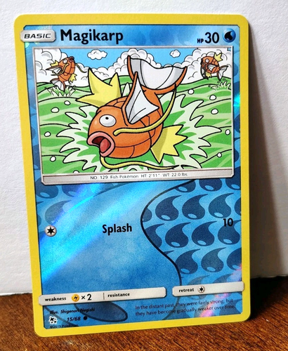 POKEMON MAGIKARP 15/68 REVERSE HOLO HIDDEN FATES LP-NM | eBay