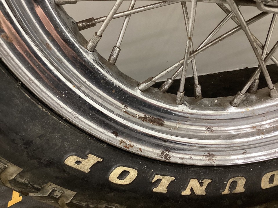 Harley Davidson Shovelhead Chopper Rear Wheel Dual Flange RARE 15” Nice ...