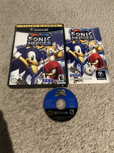 Sonic Heroes US GameCube Players Choice, Complete 696554821958 | eBay