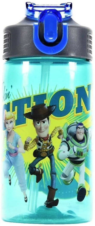 TOY STORY 4 BUZZ WOODY FORKY Zak!® No Leak BPA-Free Plastic 16 oz ...