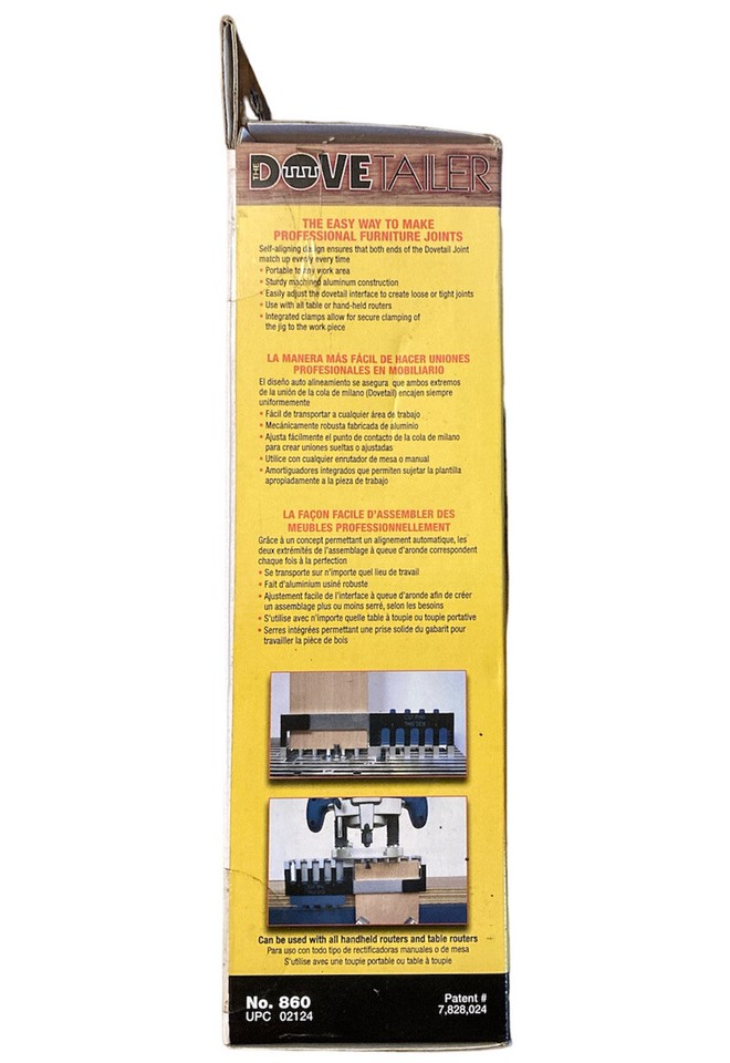 The Dovetailer II EZ Pro Dovetail Jig No. 860 | eBay