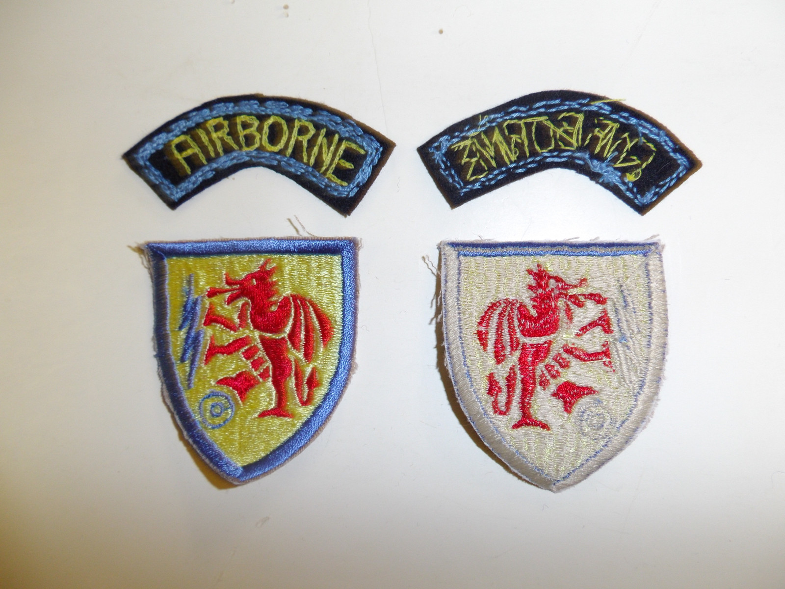 b2586 WW2 US Army Airborne 2nd Chemical Mortar Battalion w/tab ...