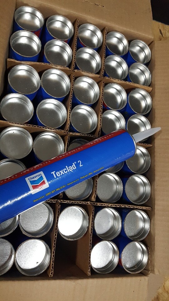 Chevron Texclad Tube Open Gear Lubricant 40 12oz Cartridge case | eBay