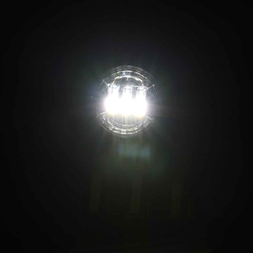 LED Spot Fog Passing Lights Lamp Turn Signals Bar Kit Fit for Harley ...