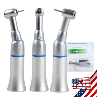 Dental Contra Angle Slow Low Speed Push Handpiece fit FG1.6mm High ...