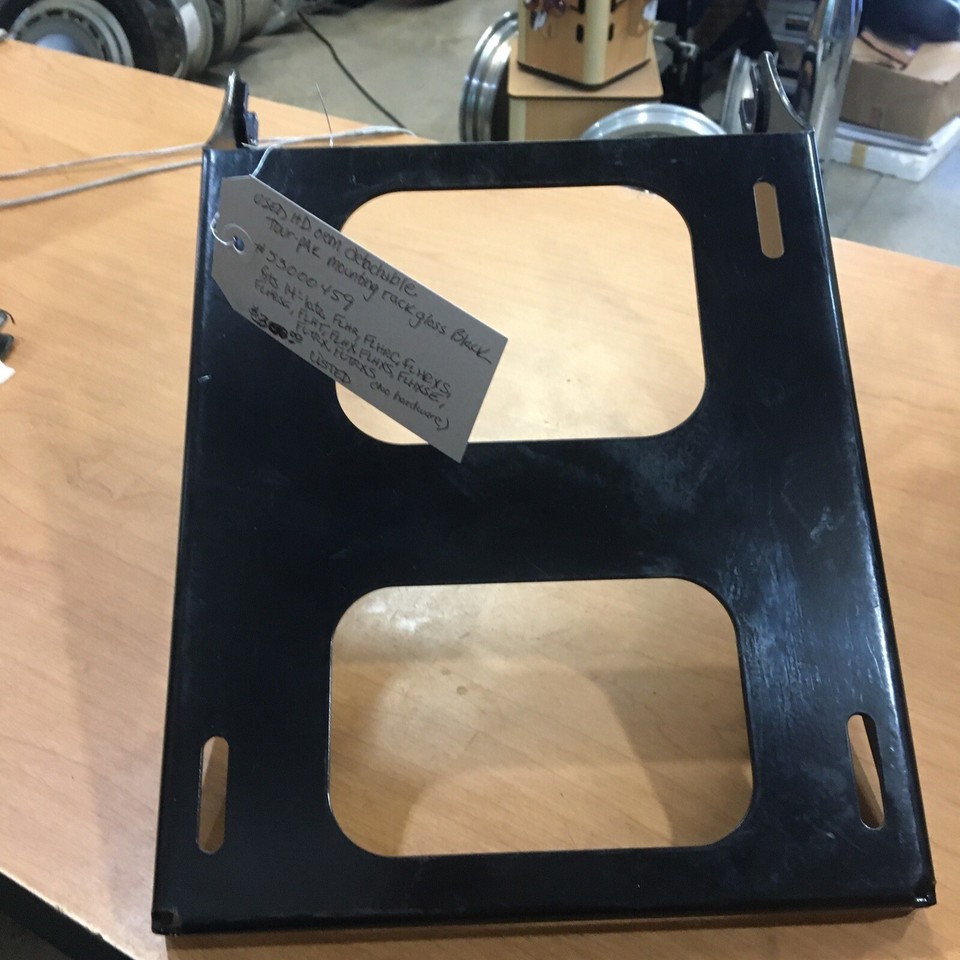 Harley Davidson OEM Detachable tour-pak mounting rack gloss black ...