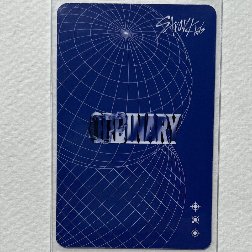 Changbin Stray Kids Oddinary Photocard PC Green Hair Trading Card SKZ ...