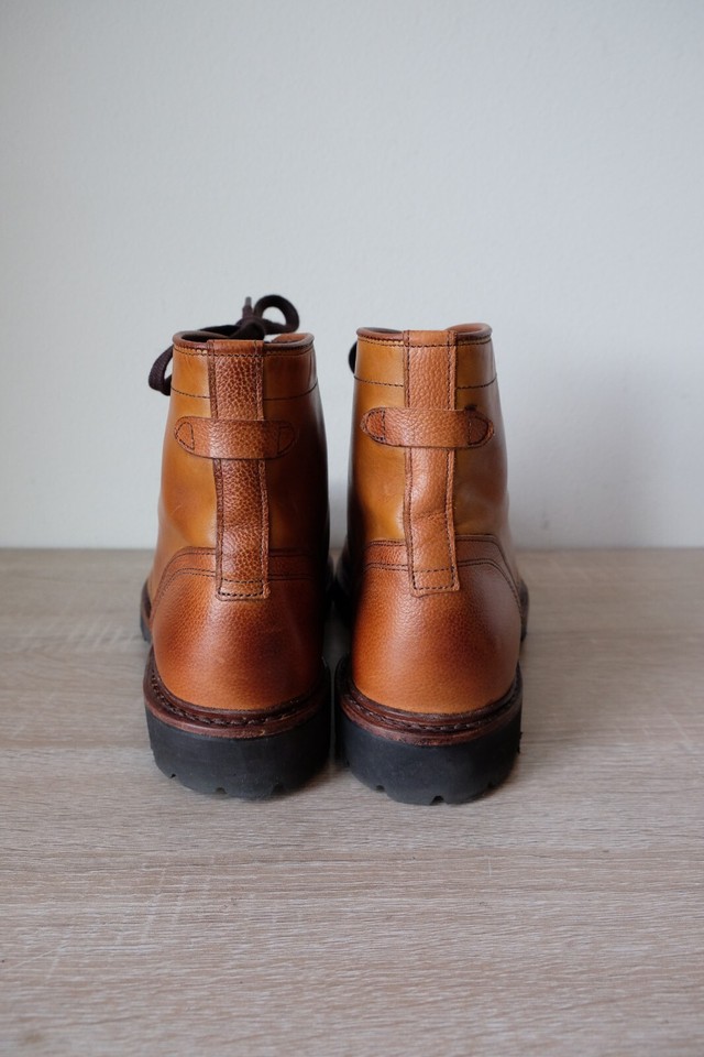 Allen Edmonds Landon Cap Toe Boot Oxford Brown Leather 10.5 D Dress | eBay