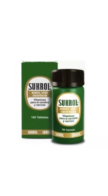 Sukrol Dietary Supplement Strengthened with Thiamin 100 Tabs | eBay