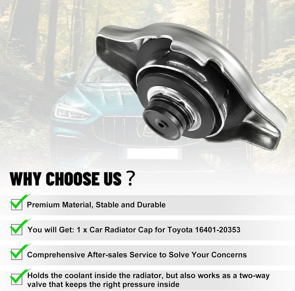 For Toyota Camry Lexus ES300H ES350 GS300 New Radiator Coolant Cap ...