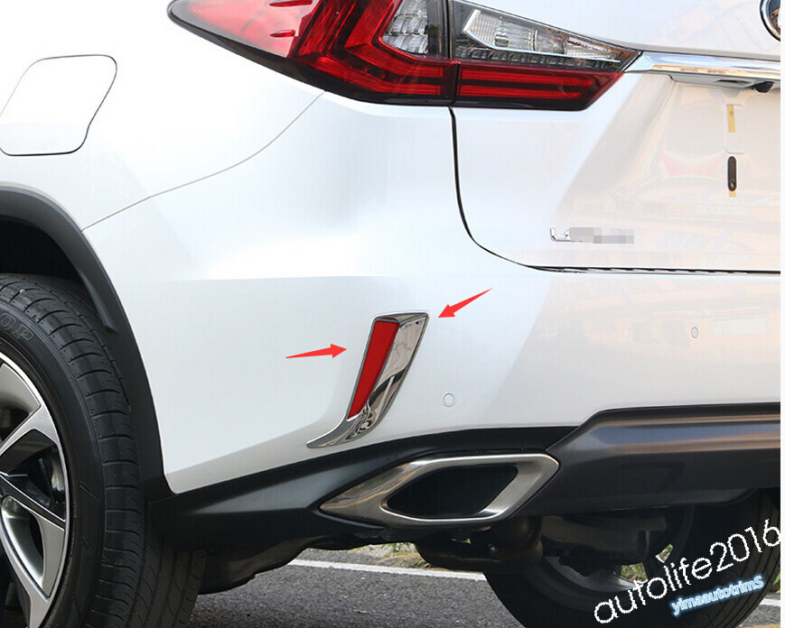 Accessories For Lexus RX 350 450h 2016-2019 ABS Rear Fog Lights Lamp ...