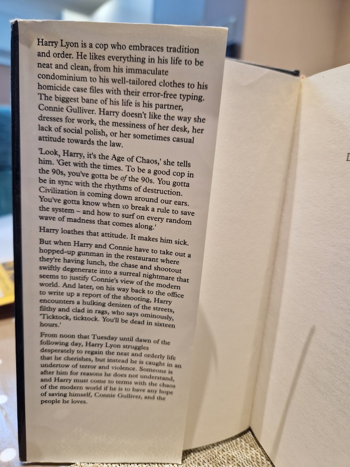 Hardcover DRAGON TEARS -DEAN KOONTZ- HORROR -1992 | eBay UK