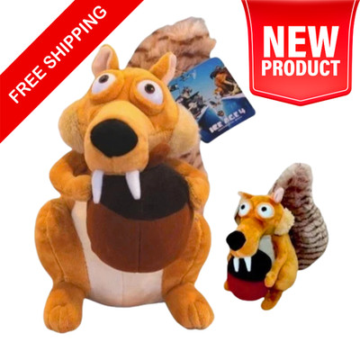 Disney Ice Age Scrat Soft Plush Stuffed Toys Dolls Kids Gift 20cm | eBay