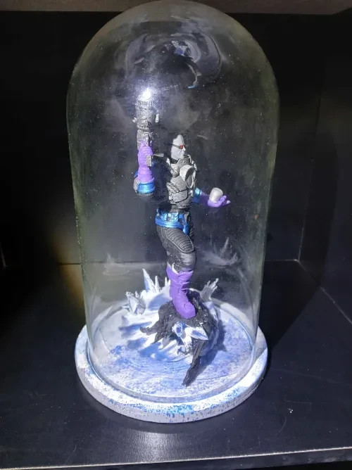 Custom 3D Printed Mr. Freeze Statue with Glass Dome | eBay