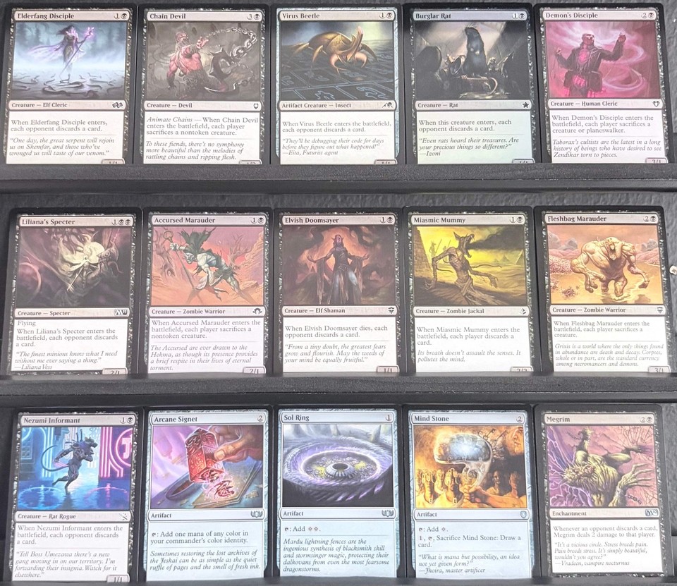 ***Custom Commander Deck*** Tergrid, God of Fright - Sacrifice ...