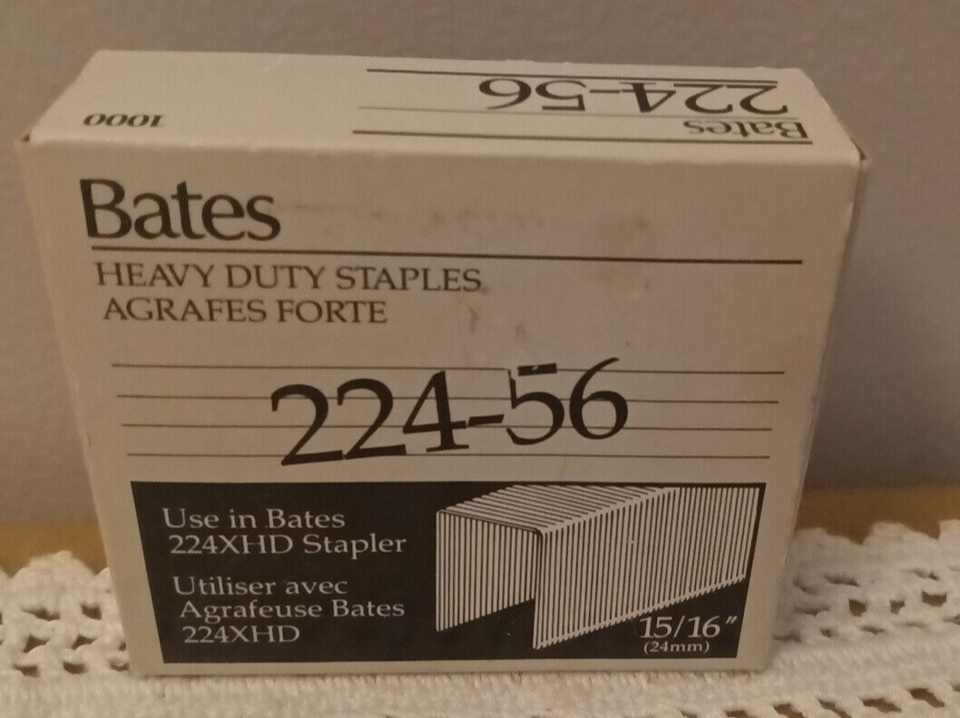 BATES+224-56+STAPLES+15%2F16 for sale online | eBay