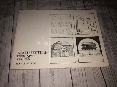 Architecture Form Space & Order Soft Cover Book Francis D K Ching Van ...