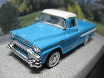 Blue 1959 GMC Fleetside Pickup Truck! 100 v8 toy car diecast | eBay