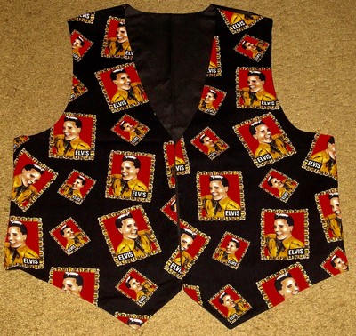 ELVIS VEST COLLECTIBLE FABRIC | eBay Australia
