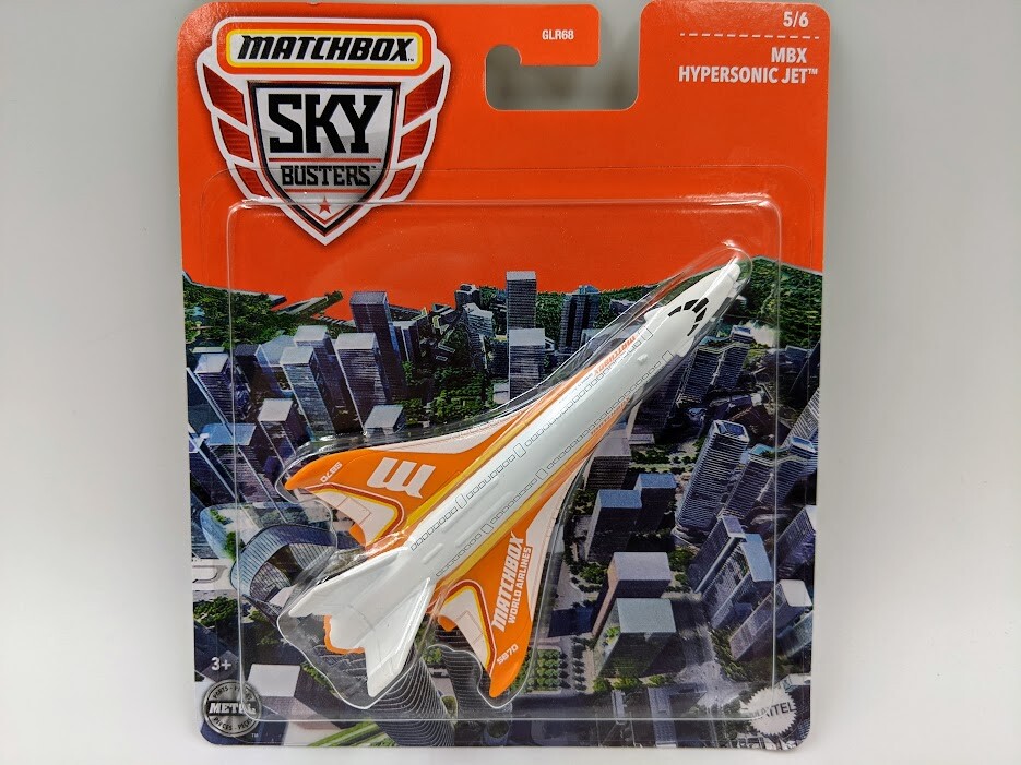 Matchbox Sky busters Commercial Aircraft 1:64 Diecast Model Airplane ...