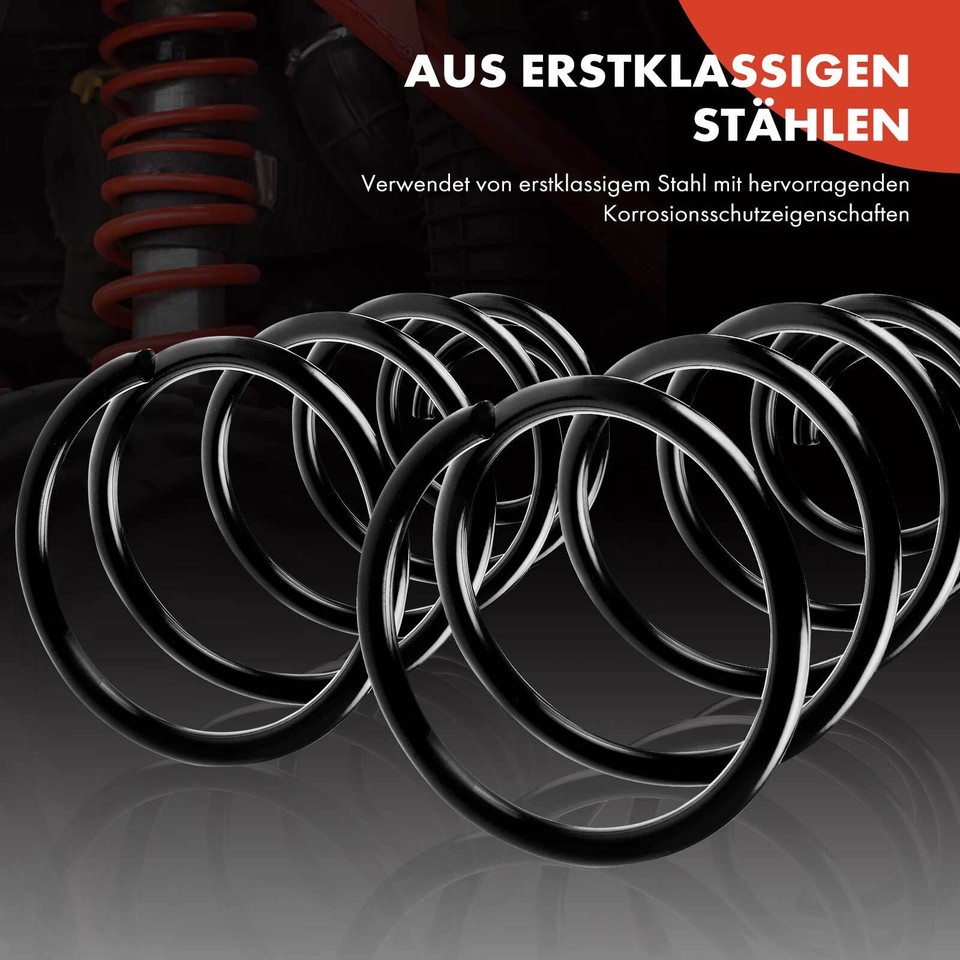 2X Springs Suspension Spring Rear Axle For Mercedes-Benz W245 B 150/170 ...