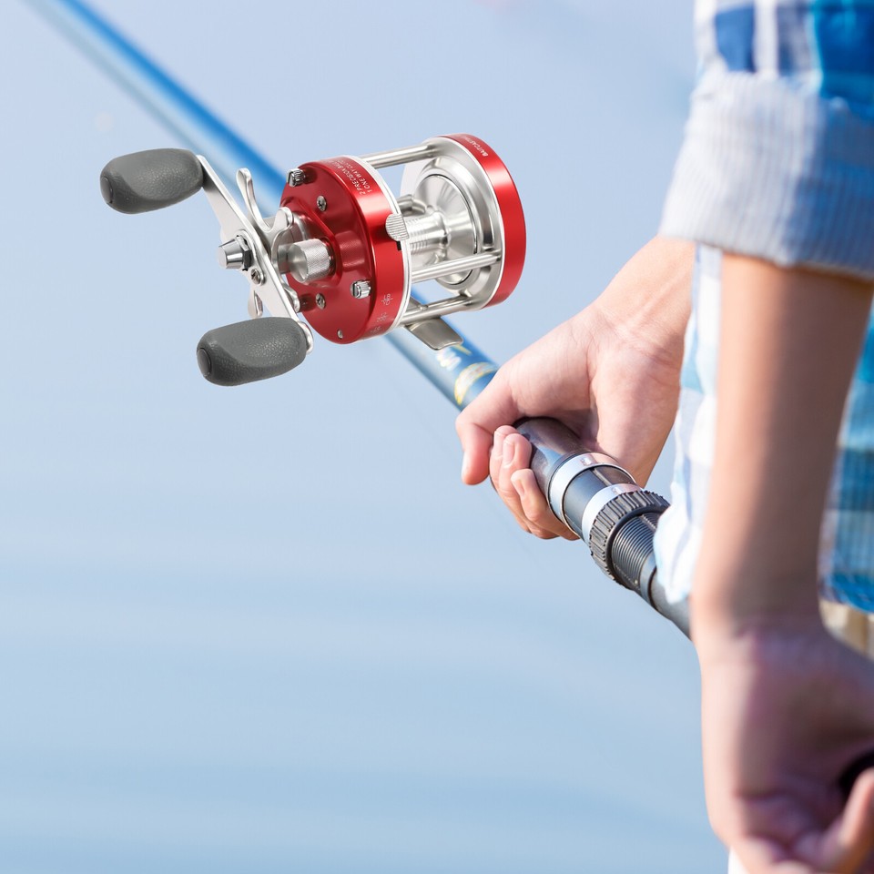 Baitcasting Reel Conventional Reel for Catfish Baitcasting Fishing Reel ...