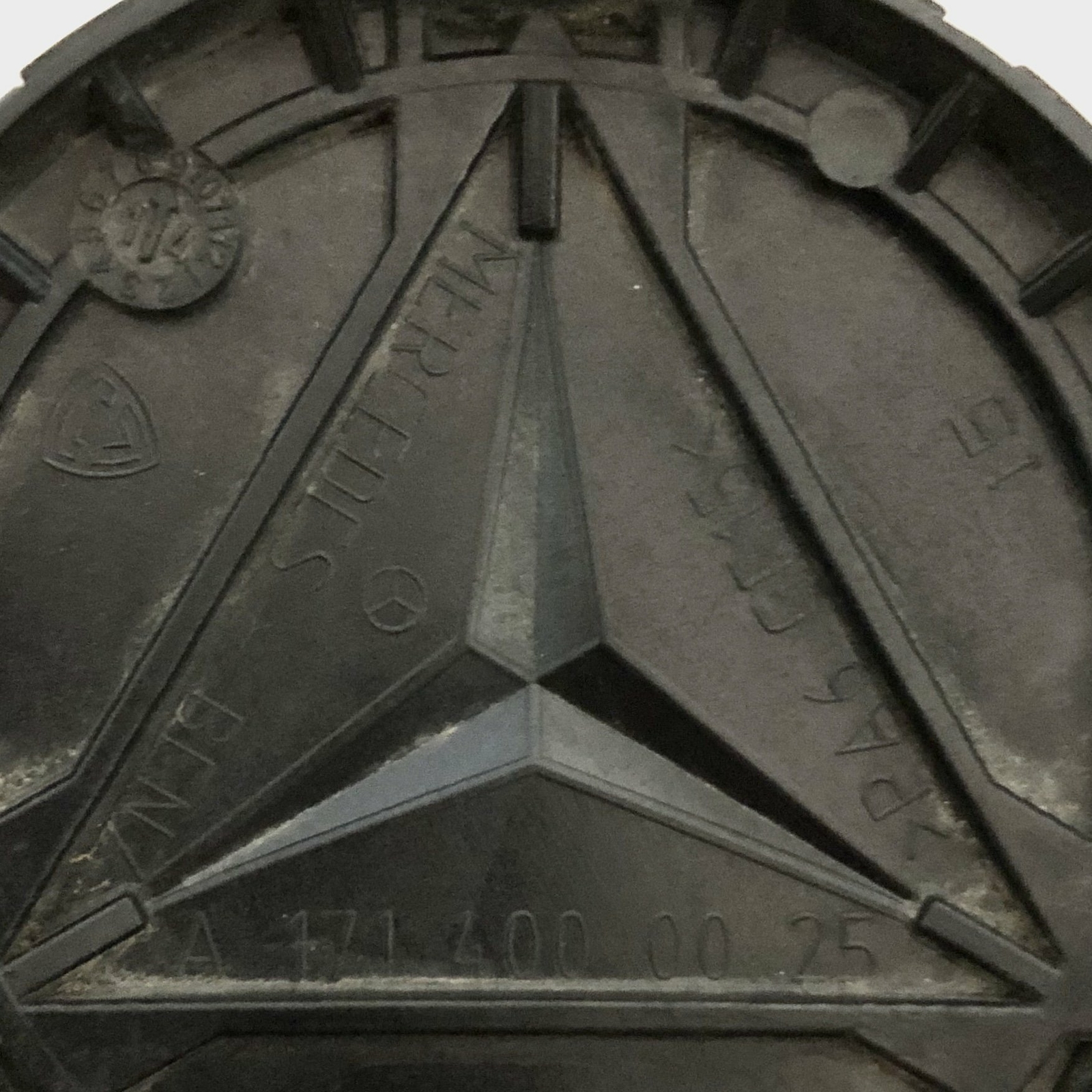 Set of 4 75mm Blue OEM Center Caps for Mercedes-Benz A 171 400 00 25 | eBay