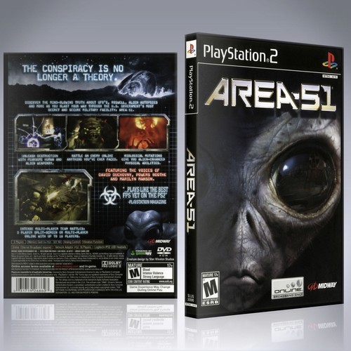 PS2 - NO GAME - Area-51 | eBay