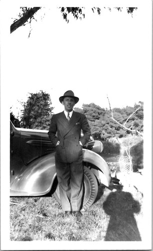 Dapper Mob Man Golden Gate Park San Francisco Gangster 1930s Vintage ...