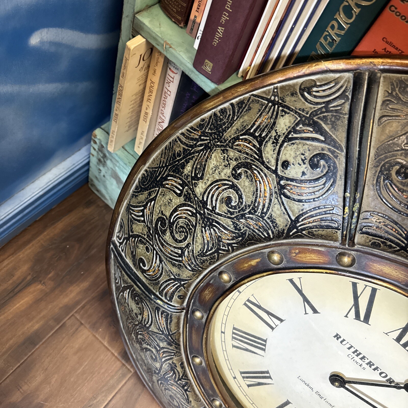 Rutherford London England 29.5 Inch Diameter 3 Inch Deep Wall Clock | eBay