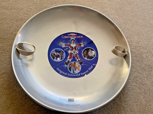Slippery Racer Original Griswold Aluminum Metal Snow Saucer Sled with ...