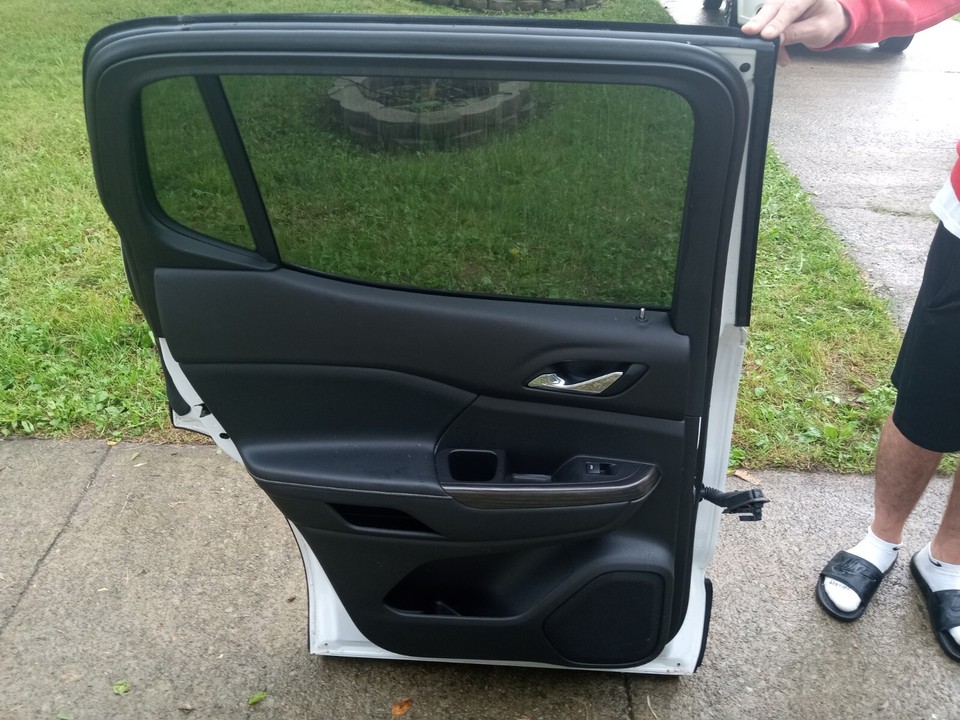 2017-2019 GMC Acadia Pearl White LH Driver Left Side Rear Door | eBay