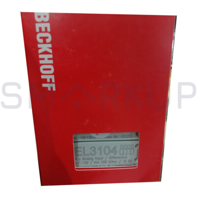 New In Box BECKHOFF EL3104 PLC Module | eBay