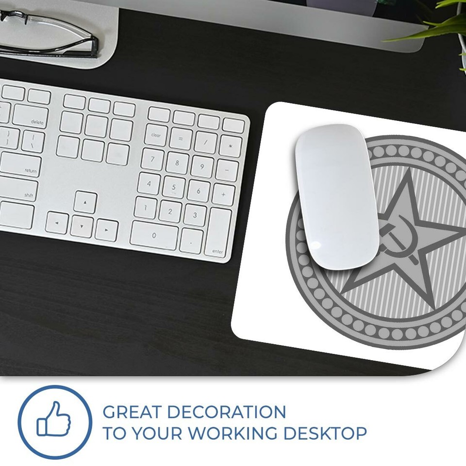 Rectangle Mouse Mat BW - Communist Symbolism Communism #40666 | eBay