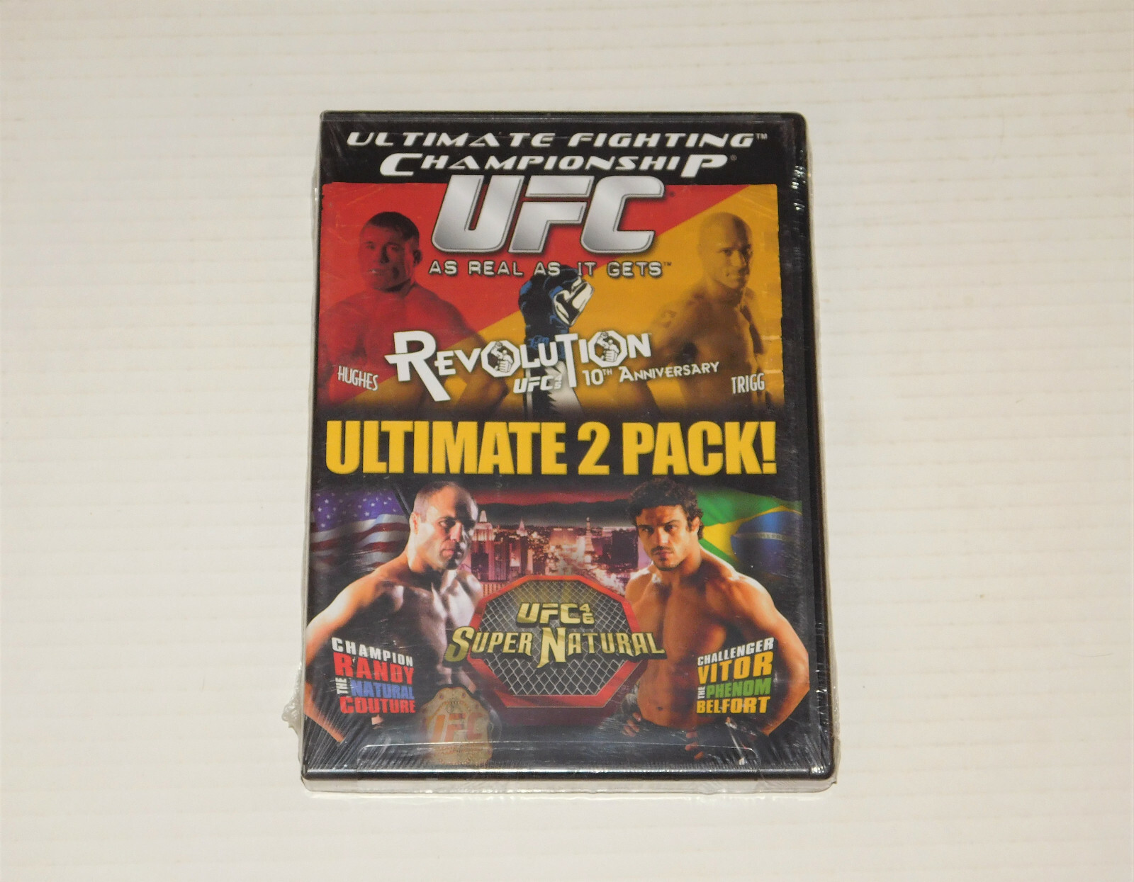 UFC 45 46 2 Pack (DVD, 2005, 2-Disc Set, 2 Pack Slim Double) for sale ...