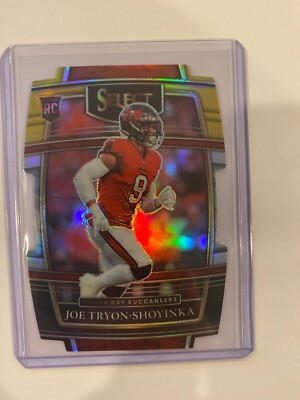 2021 Panini Select Joe Tryon-Shoyinka Die Cut Prizm - #89 Tampa Bay ...