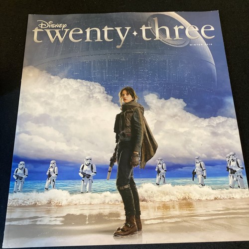 Disney D23 Twenty Three Magazine Winter 2016 Star Wars Rogue One | eBay