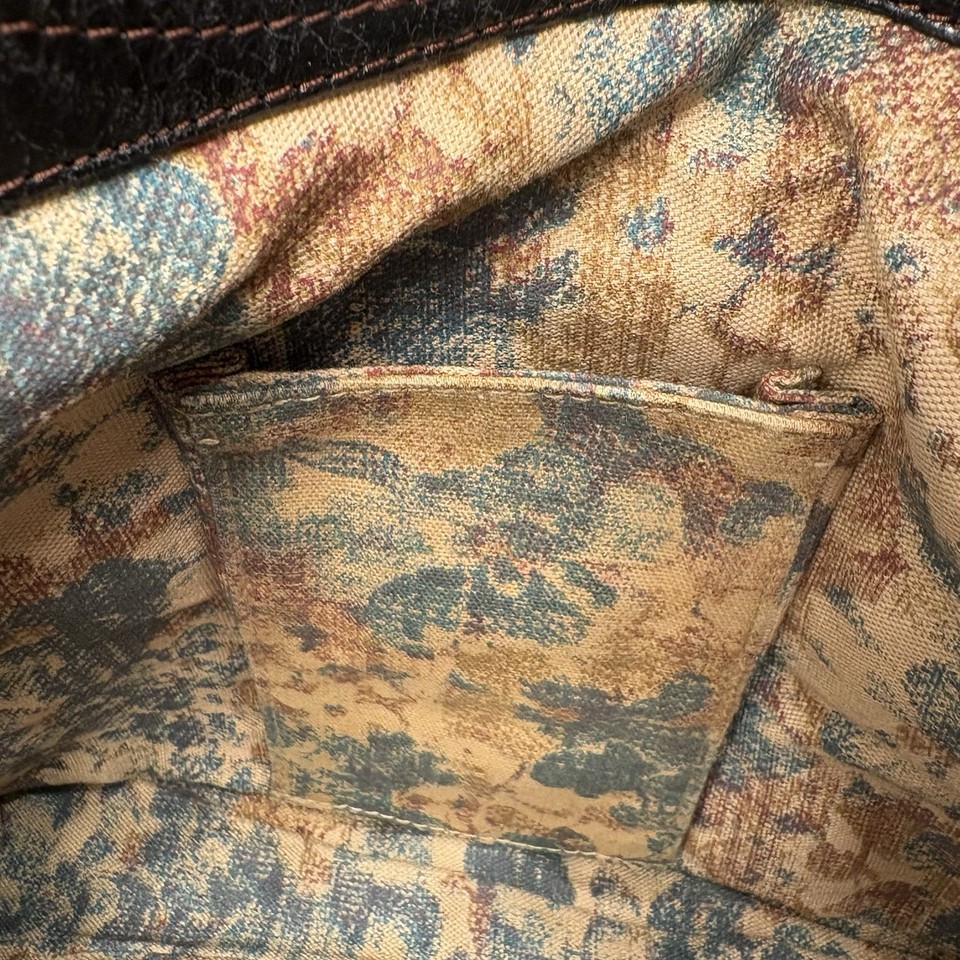 Hobo International Leather Clutch Black Fold Over Studded Magnetic ...