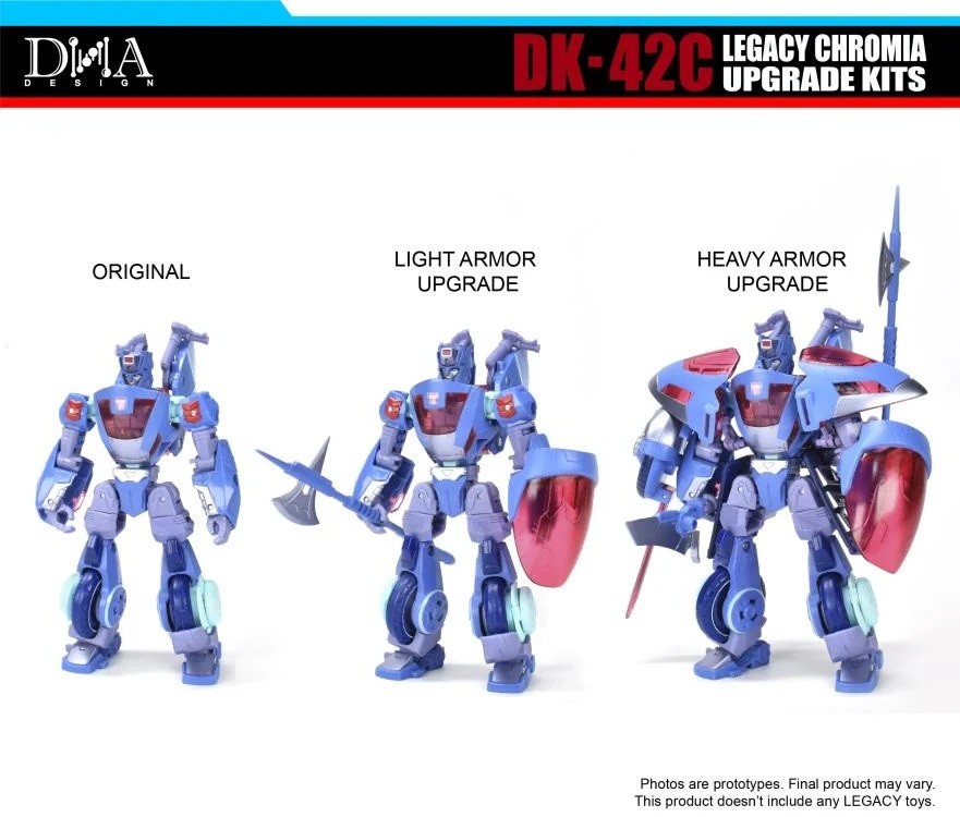 DK-42C Upgrade Kit for Transformers: Legacy United Deluxe Chromia | DNA ...