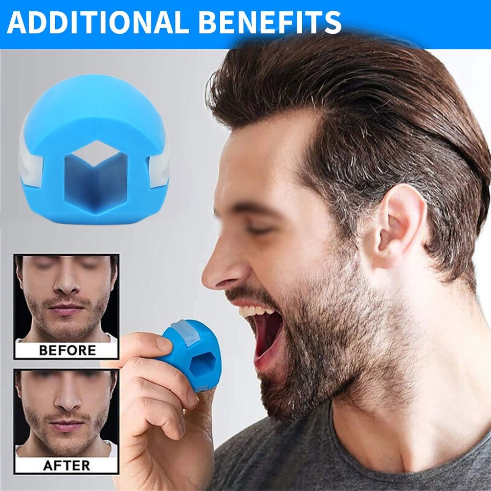 JawLine Exerciser Facial Toner Jaw Muscle Exercise Fitness Neck Face ...