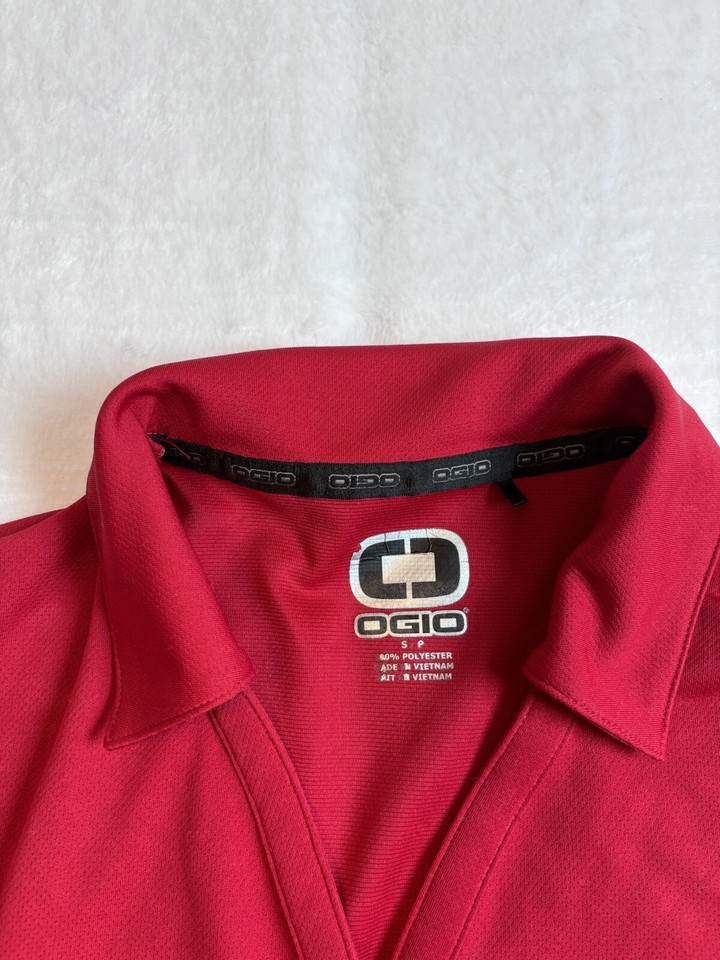 OGIO Jaguar Land Rover Las Vegas Red Short Sleeve Polo Shirt Women's ...