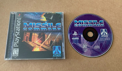 Missile Command (Sony PlayStation 1, 1999) PS1 Complete 76930996867 | eBay