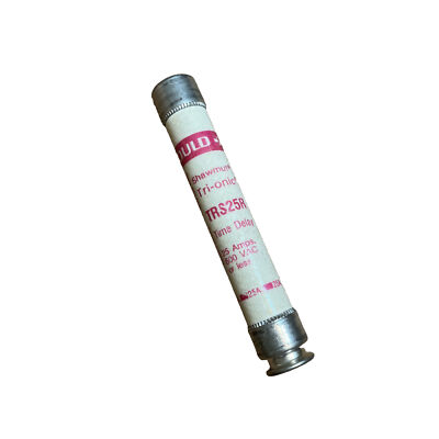 Gould Shawmut TRS25R 25-Amp TRI-ONIC Time-Delay Fuse 25A 600 VAC Tested ...