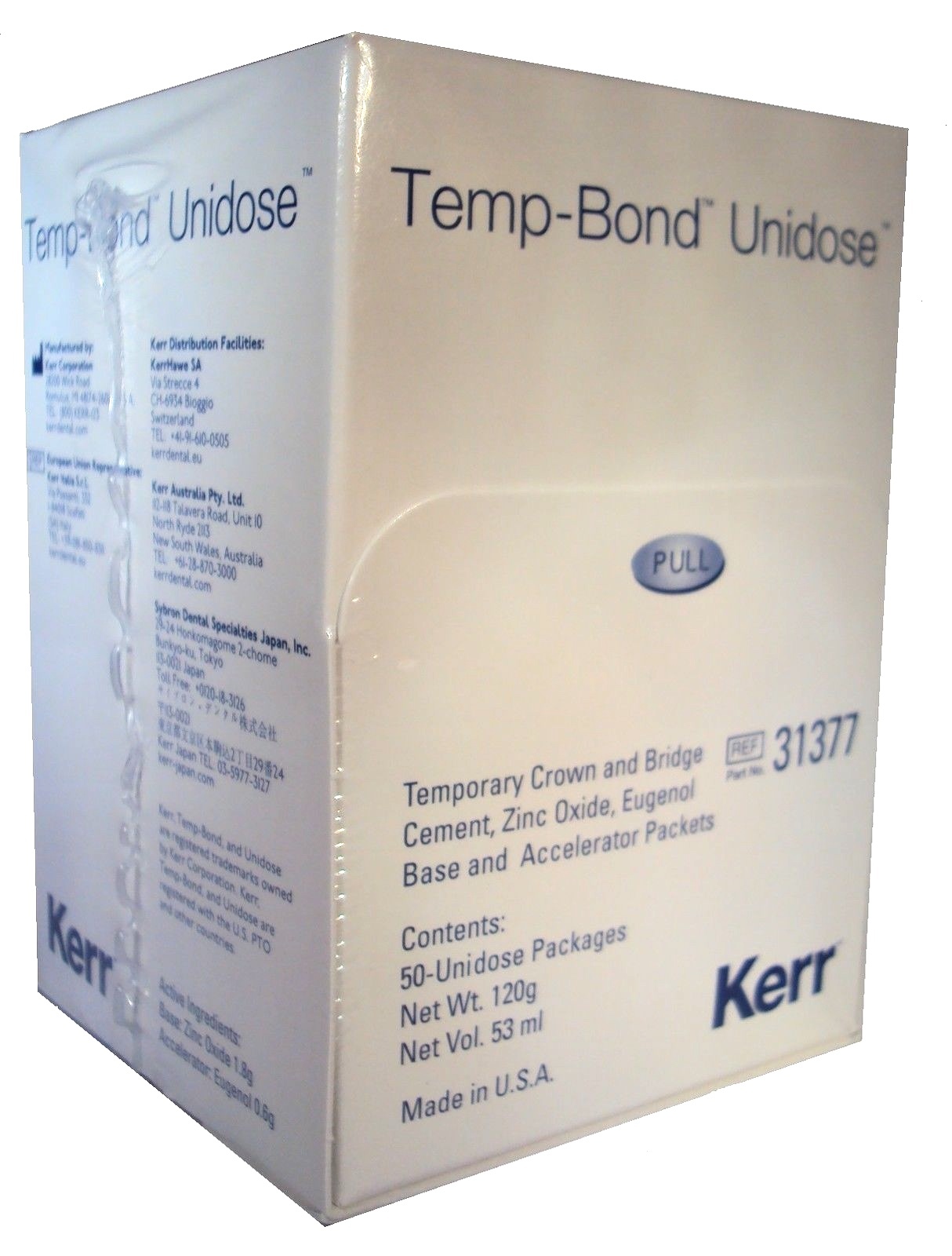 Dental Cements Kerr TempBond NE Temporary Dental Cement - Non-Eugenol ...