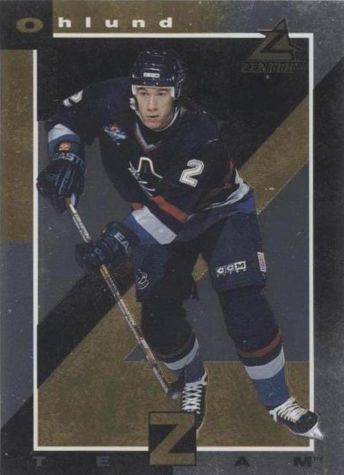 1997-98 Pinnacle Zenith - Z-Team Mattias Ohlund #11 Gold for sale ...