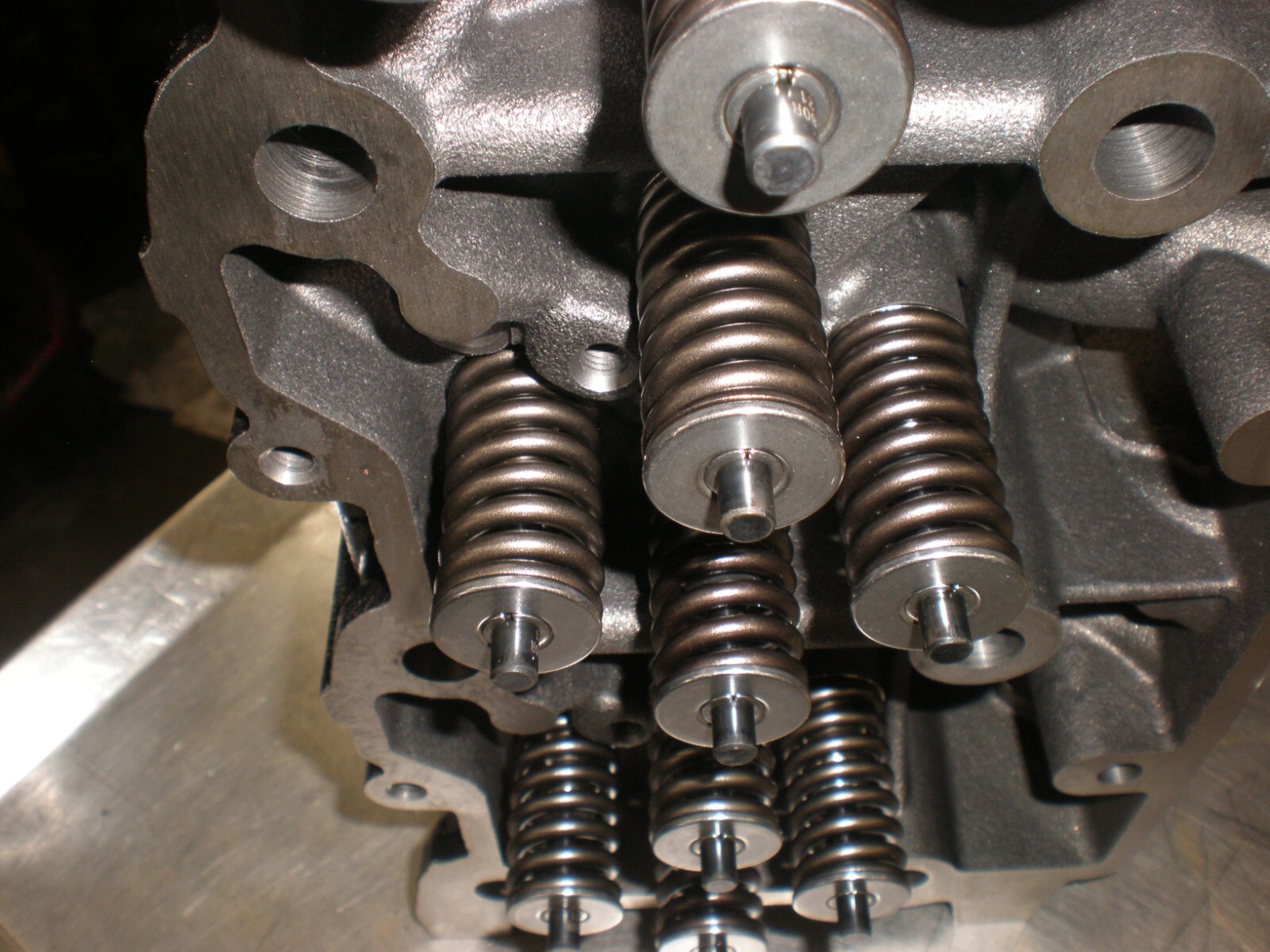 6.0 FORD POWERSTROKE 18MM ORINGED NEW HEADS STAGE 2 SPRINGS & STAINLESS ...